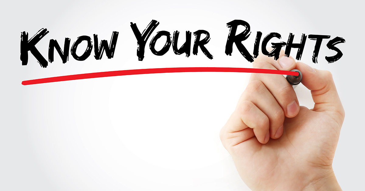 Know your Rights - Senator John Kane
